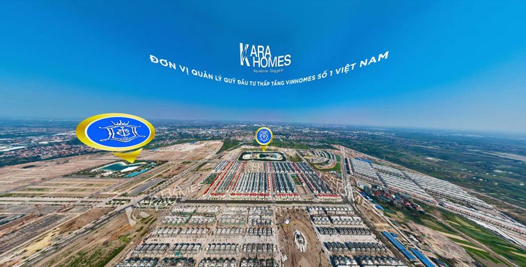 View 360° | Vinhomes Ocean Park 2 The Empire - Tiến độ cập nhật ngày 25/02/2023 | KARAHOMES